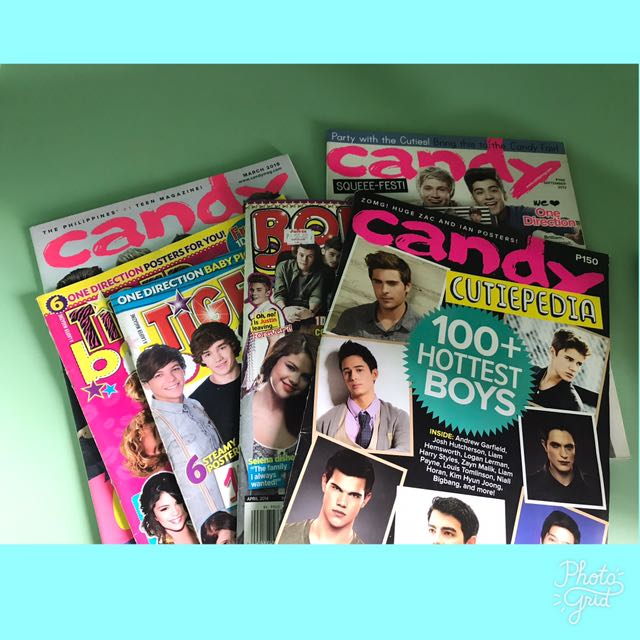 One Direction Magazines and Candy Magazine, Hobbies & Toys, Books ...