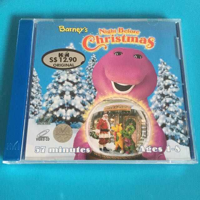 #Summer40 💫Barney Let's Go For A Ride, Night Before Christmas, Barney's ...