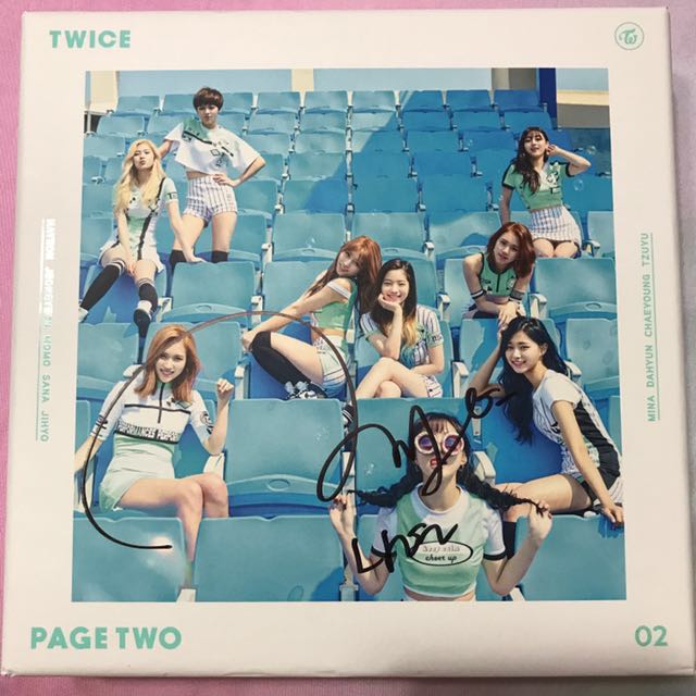 TWICE SIGNED Page Two Album - munimoro.gob.pe