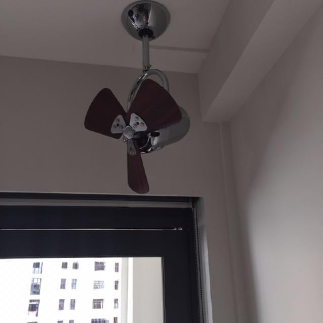 Vento Fino 1 Designer Ceiling Corner Fan, Furniture & Home Living ...