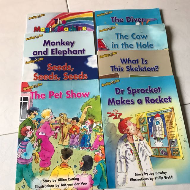 8 Reading Bee Emergent 4 Pre-School Reading Booklets, Hobbies & Toys ...