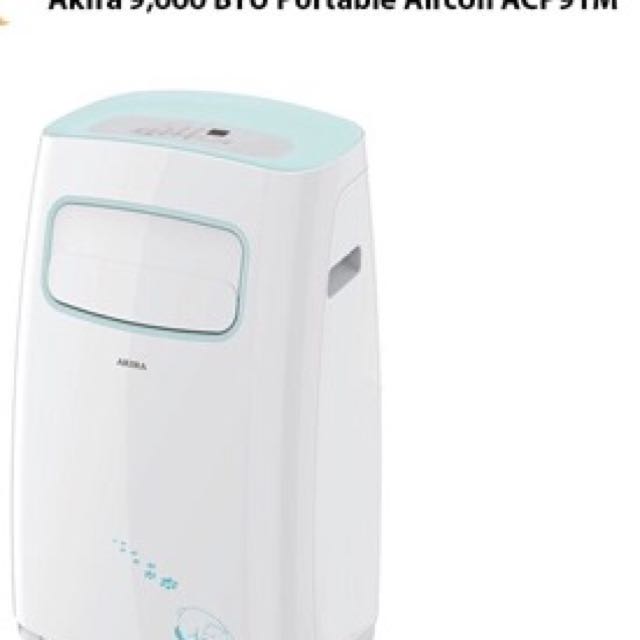 Akira 9000 BTU Portable AirCond, TV & Home Appliances, Air Conditioners ...