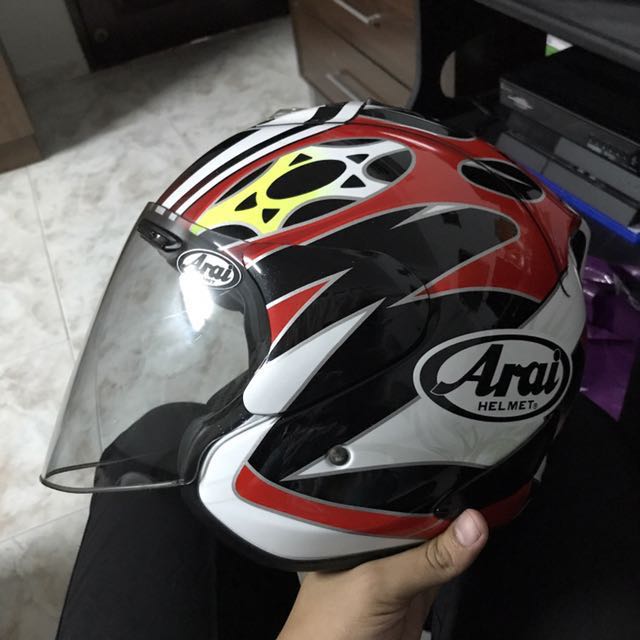 Arai Ram 4 nakasuga, Motorcycles, Motorcycle Apparel on Carousell