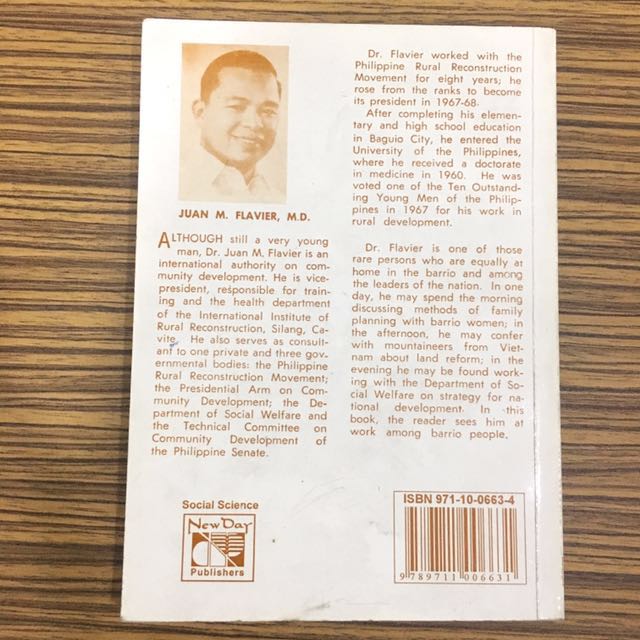 Doctor to the Barrios - Juan M. Flavier, Hobbies & Toys, Books ...