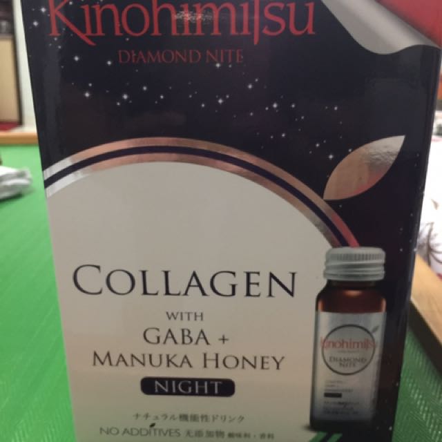 Kinohimitsu Diamond Nite Collagen, Health & Nutrition, Health ...