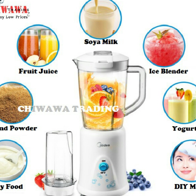 Midea 2 In 1 Blender & Grinder, Mixer, TV & Home Appliances, Kitchen ...