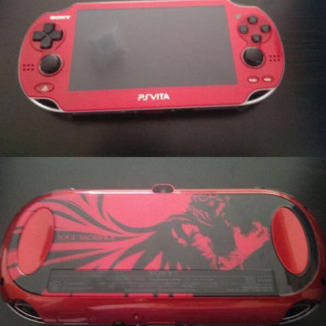 Ps Vita 1000 Red (limited Edition), Video Gaming, Video Game Consoles ...