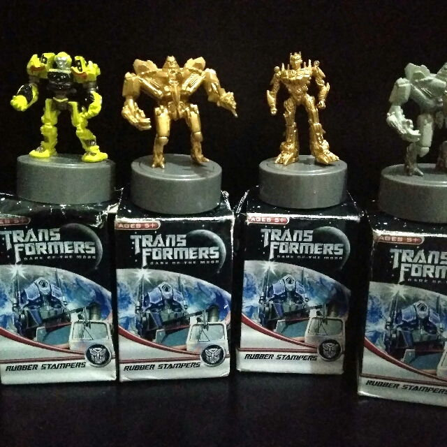 stamp/cap original transformer, Buku & Alat Tulis, Alat Tulis di Carousell