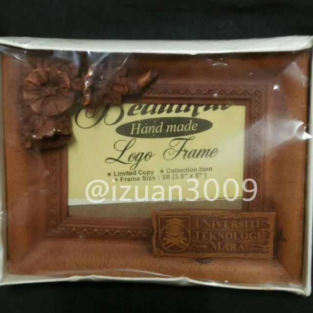 UiTM Wooden Photo Frame 3R, Furniture & Home Living, Home Decor, Frames ...