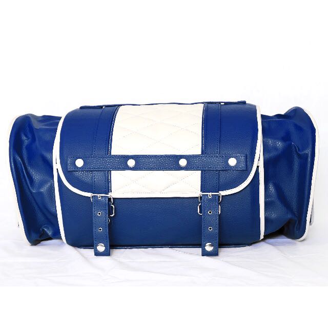 Vespa Top box (Blue and White), Motorcycles, Motorcycle Accessories on ...