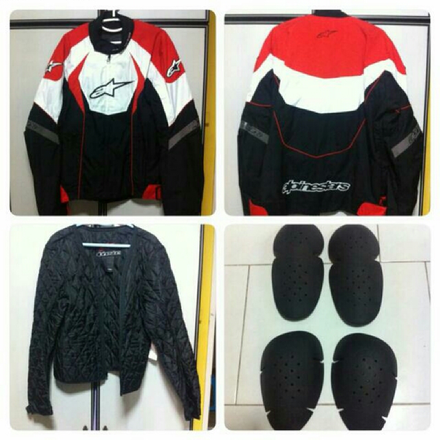 Alpinestar Riding Jacket, Motorcycles, Motorcycle Apparel on Carousell