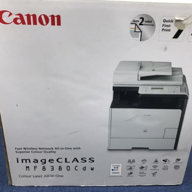 Canon Image class MF8380, Computers & Tech, Printers, Scanners ...