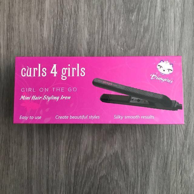 Curls 4 Girls By Jose Eber Mini Hair Iron, Beauty & Personal Care, Hair ...