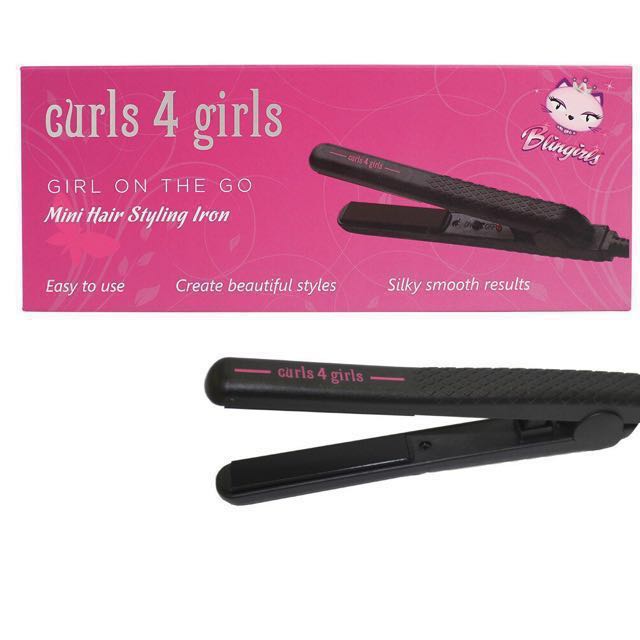 Curls 4 Girls By Jose Eber Mini Hair Iron, Beauty & Personal Care, Hair ...