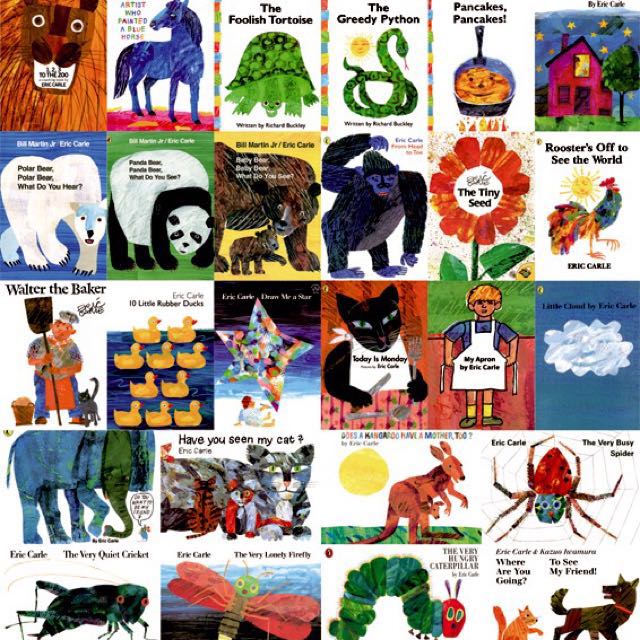 Eric Carle Paperback Award Winning Picture Books, Hobbies & Toys, Books ...