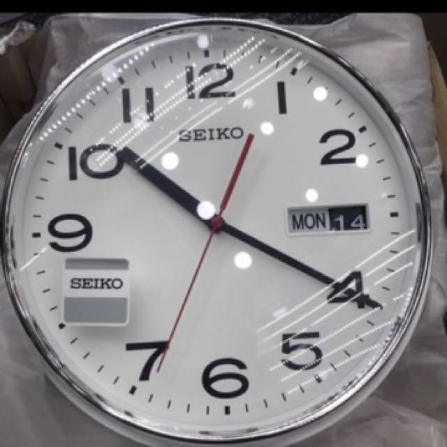 Free Delivery! Authentic Seiko Retro Wall Clock! Sale Offer Classic ...
