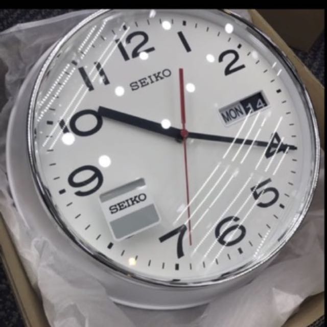 Free Delivery! Authentic Seiko Retro Wall Clock! Sale Offer Classic ...