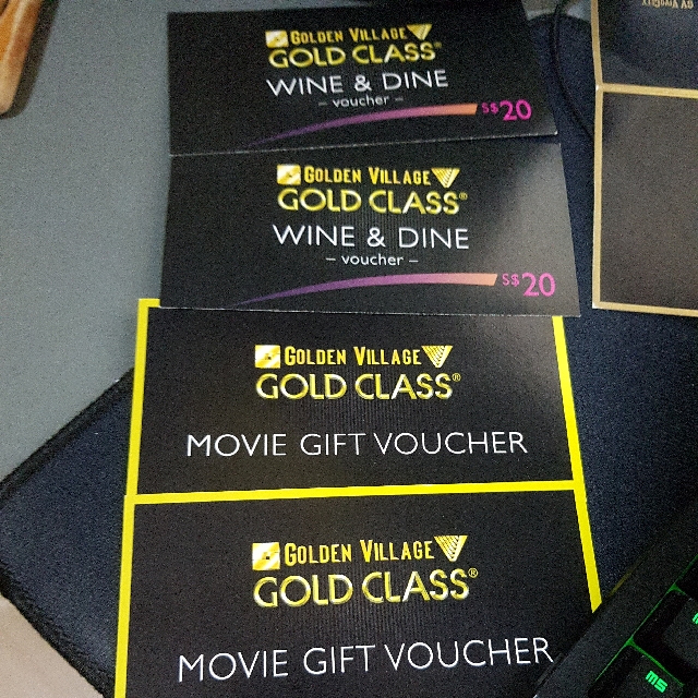 GV Gold Class Ticket, Tickets & Vouchers, Vouchers on Carousell
