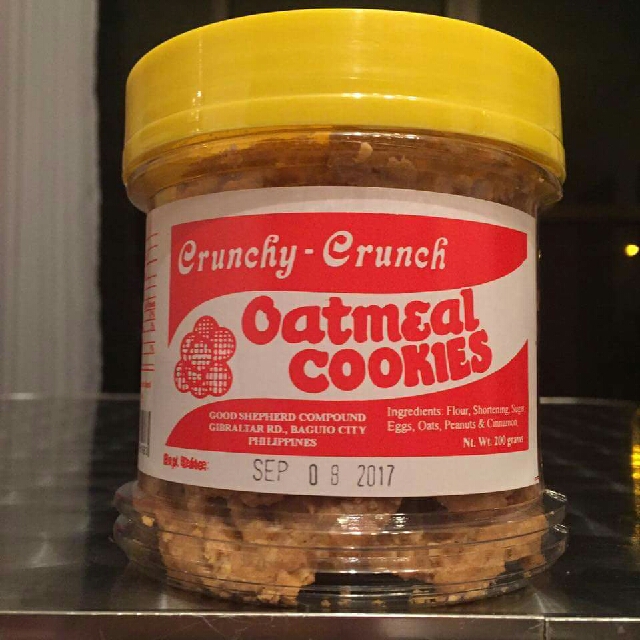 Oatmeal Cookies Jar 200g (Good Shepherd Baguio), Food & Drinks ...