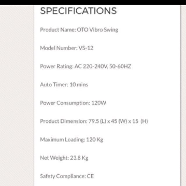 Oto Vibro Swing (blue), Health & Nutrition, Massage Devices on Carousell