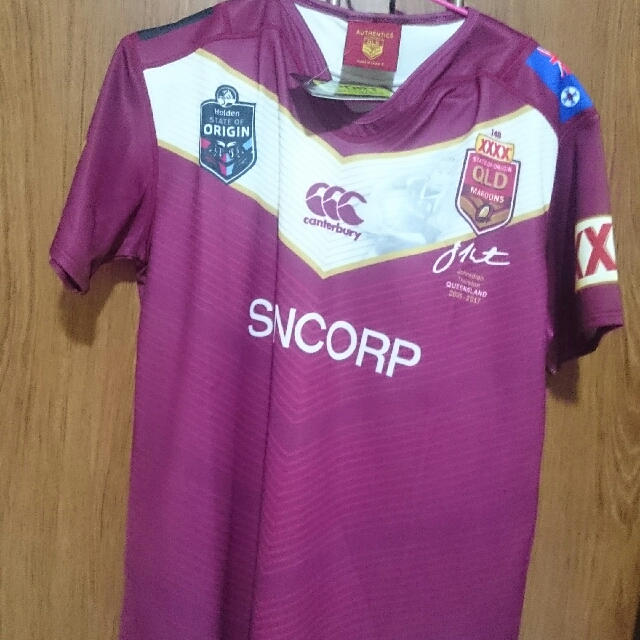 Replica Rugby jersey Queensland Maroon, Sports Equipment, Sports ...