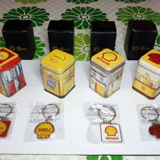 Shell Tin Car Shell 125 Anniversary Years Full Set, Hobbies & Toys ...