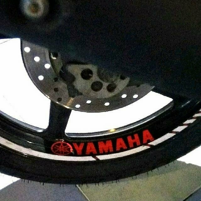 Yamaha Reflective Rim Decal For R15, Motorcycles, Motorcycle ...