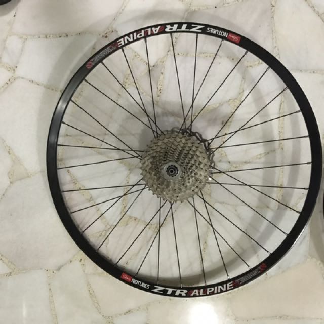 ZTR wheelset / MTB, Sports Equipment, Bicycles & Parts, Bicycles on ...