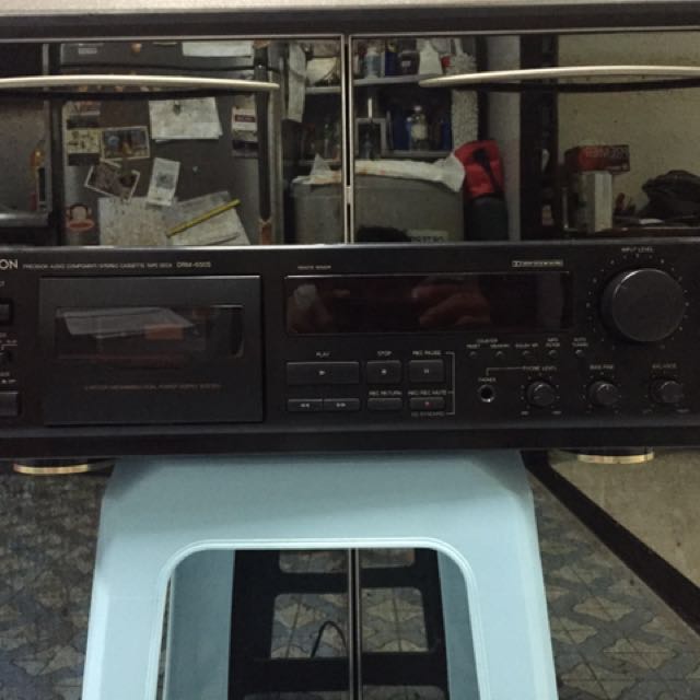 Denon Stereo Cassette Tape Deck DRM-650S, Audio, Other Audio Equipment ...