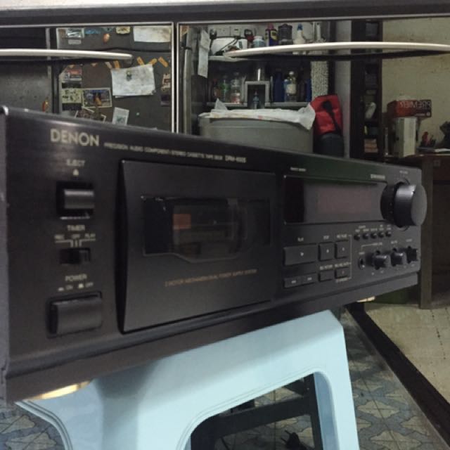 Denon Stereo Cassette Tape Deck DRM-650S, Audio, Other Audio Equipment ...