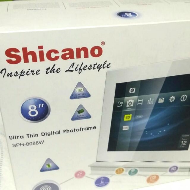 Digital Photo Frame With Remote (Shicano), Furniture & Home Living ...