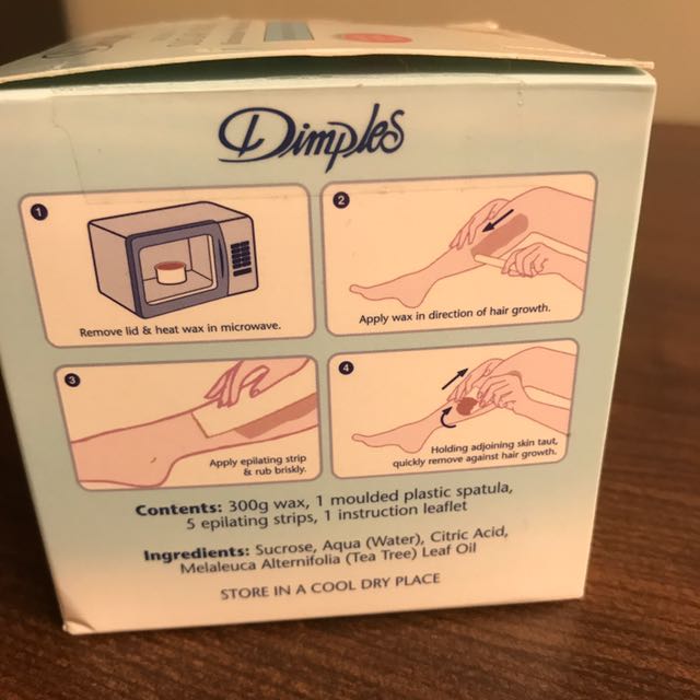 Dimples Natural Sugar Wax, Health & Nutrition, Health Supplements ...