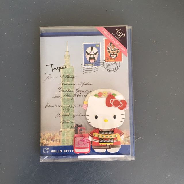 Hello Kitty & Taipei 101 postcard, Hobbies & Toys, Stationery & Craft ...