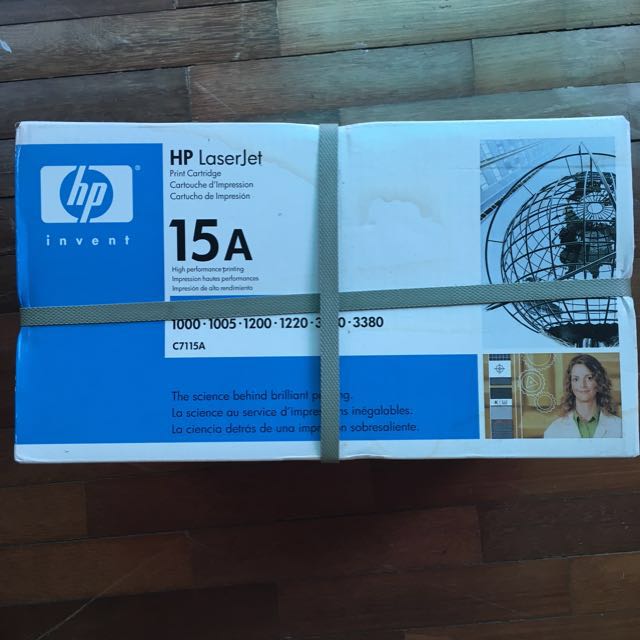 HP 15A Black Original LaserJet Toner Cartridge, Computers & Tech, Parts & Accessories, Computer ...