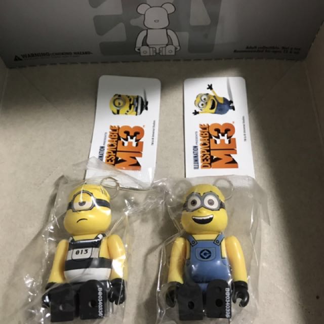 Minion + secret minion. Series 34 Bearbrick, Hobbies & Toys, Toys ...