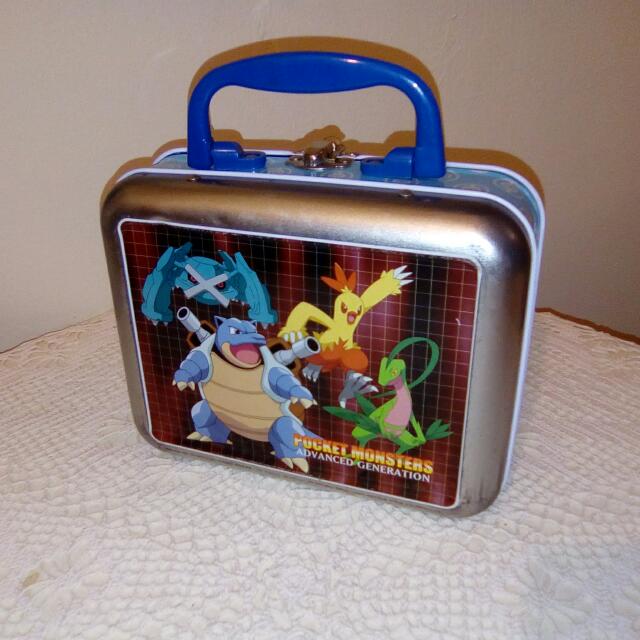Pokemon Tin Box, Hobbies & Toys, Toys & Games on Carousell
