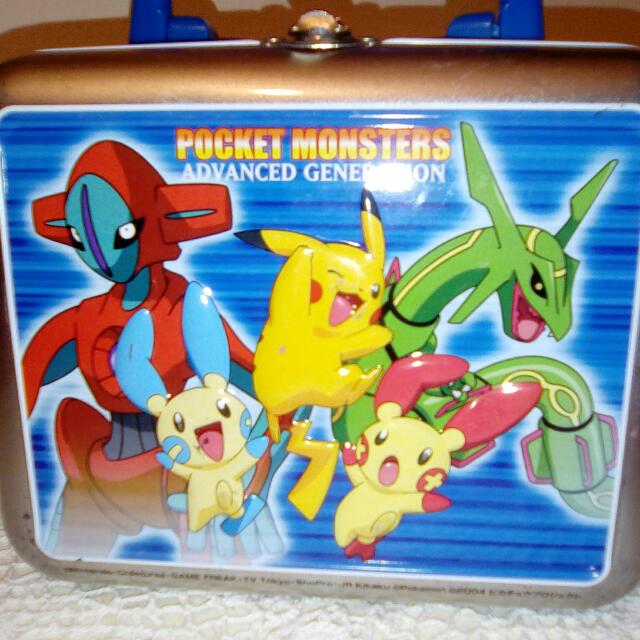 Pokemon Tin Box, Hobbies & Toys, Toys & Games on Carousell
