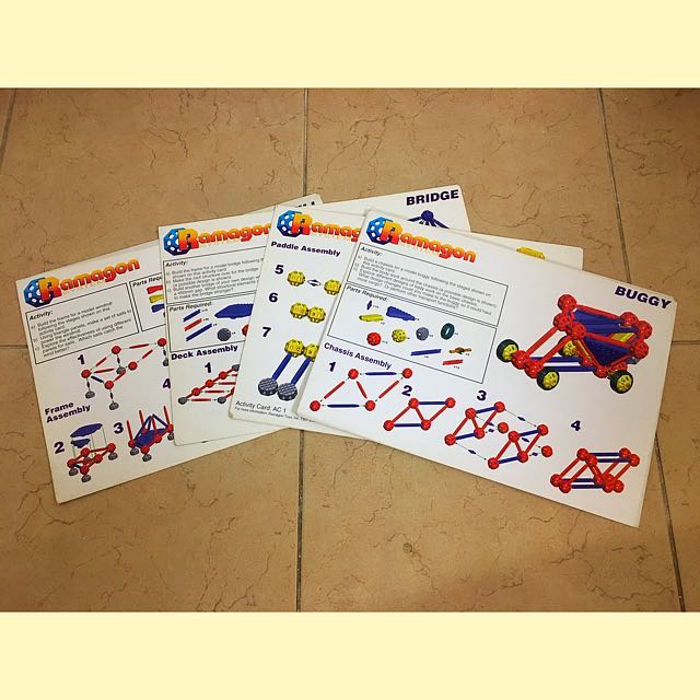 Ramagon System Creative Creations 625-Piece Set, Hobbies & Toys, Toys ...