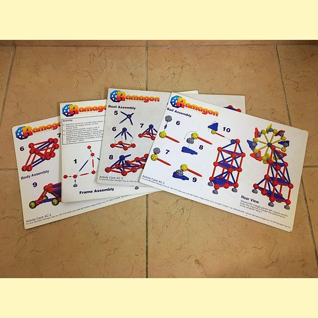 Ramagon System Creative Creations 625-Piece Set, Hobbies & Toys, Toys ...