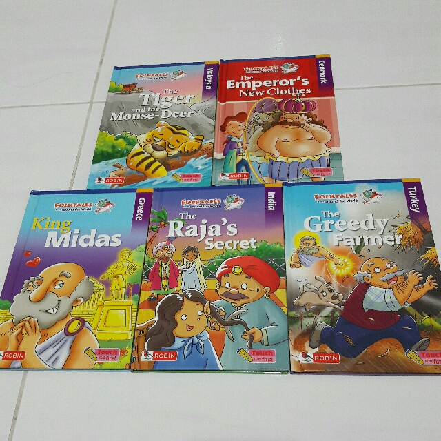 Robin Folktales From Around The World Series Level 1 (A Set Of 5 ...