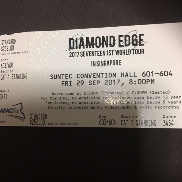 Seventeen Diamond Edge Concert, Hobbies & Toys, Memorabilia ...