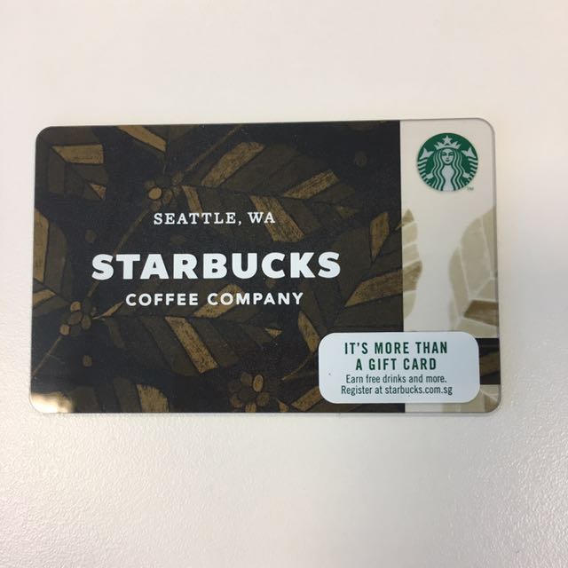 Starbucks card, Tickets & Vouchers, Vouchers on Carousell