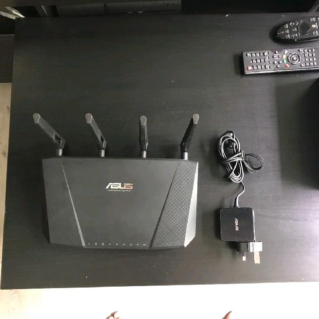 ASUS RT-AC87U 4-Antenna Wireless Router, Computers & Tech, Parts ...