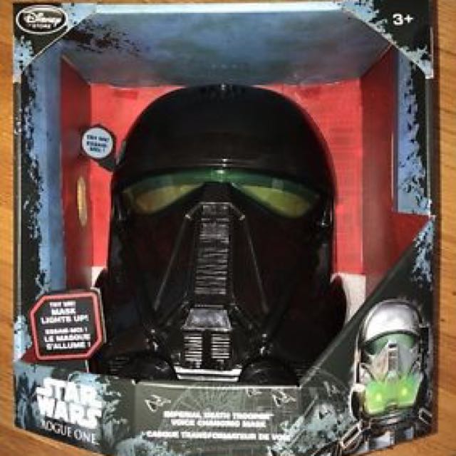 Disney Star Wars Rogue One Imperial Death Trooper Voice Changing Mask ...