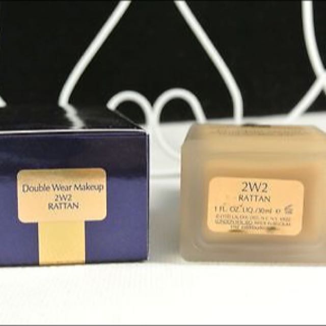 Estee Lauder Double Wear Foundation In Shade 2W2 Rattan, Beauty ...