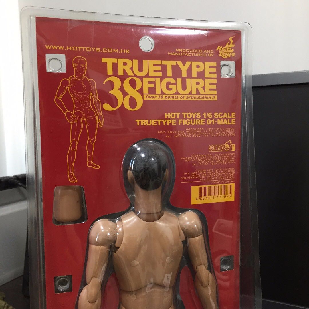 Hot Toys Body First Issue of 01-Male TrueType_Male figure_38 Point of ...