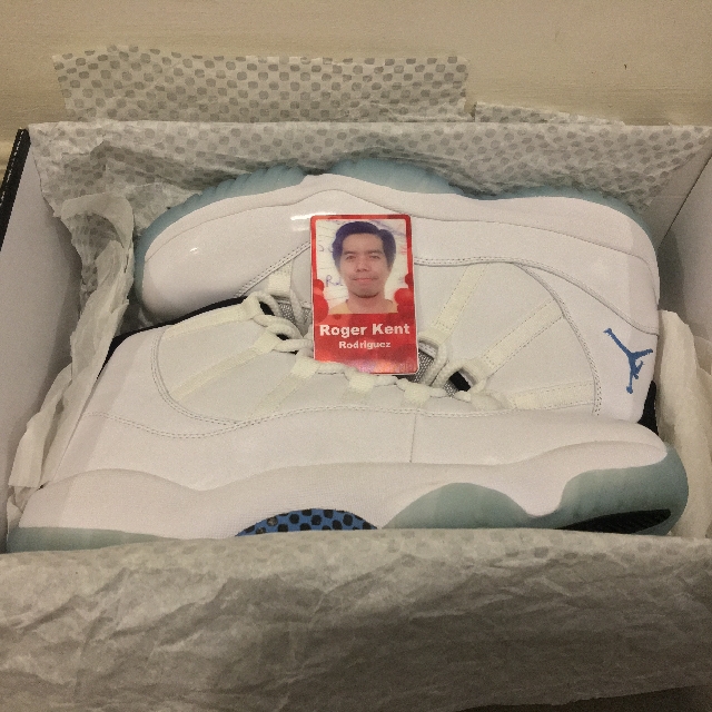Jordan 11 Legend Blue (limited edition), Men's Fashion, Footwear ...