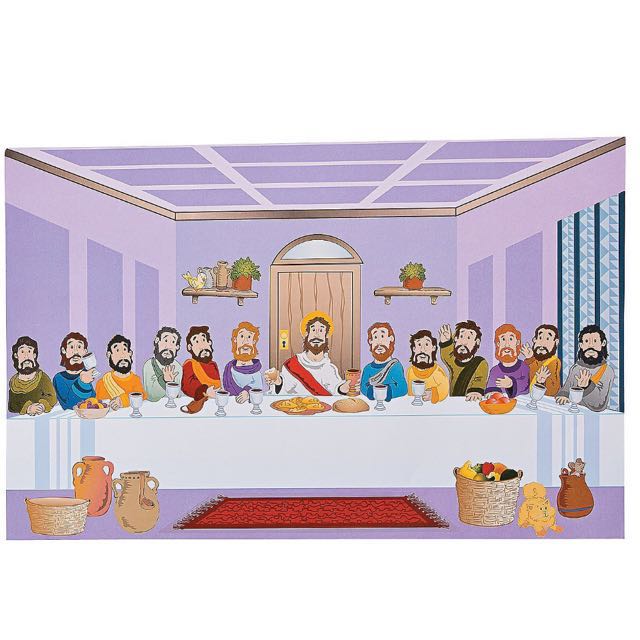 Last Supper Giant Sticker Scenes, Hobbies & Toys, Stationery & Craft ...