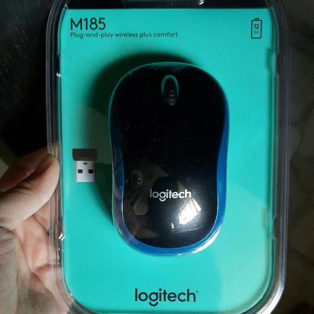 Logitech M185 Wireless Mouse, Computers & Tech, Parts & Accessories ...