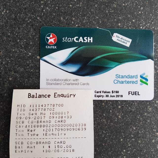 $150 Caltex Fuel Cash Card, Tickets & Vouchers, Vouchers on Carousell